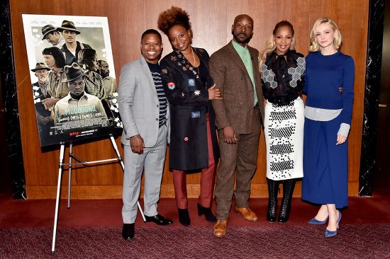 Jason Mitchell Dee Rees Rob Morgan Editorial Stock Photo - Stock Image ...