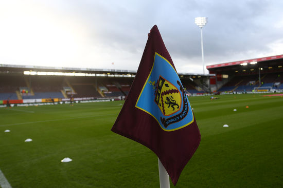 Burnley Crest Featured On Corner Flag Editorial Stock Photo - Stock ...