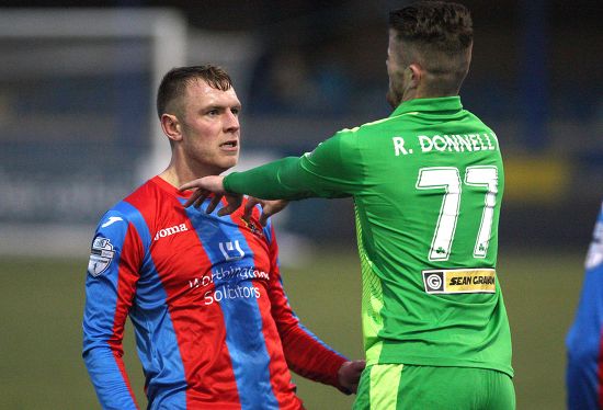 18112017 Ards V Cliftonville Kyle Cherry Editorial Stock Photo - Stock ...