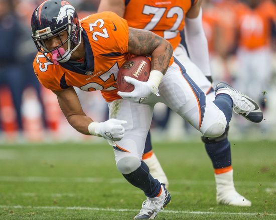 Denver Broncos Running Back Devontae Booker Editorial Stock Photo - Stock Image | Shutterstock