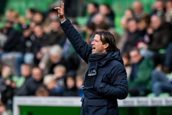 Coach Ernest Faber Fc Groningen Editorial Stock Photo - Stock Image ...