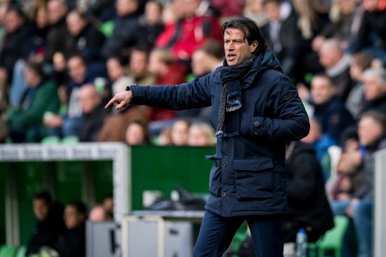 Coach Ernest Faber Fc Groningen Editorial Stock Photo - Stock Image ...