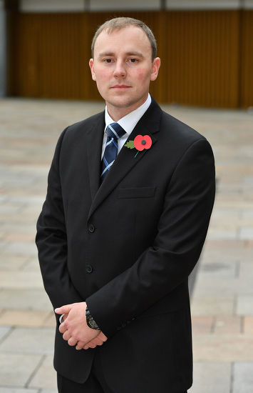Pc James Ellerton Pictured Merseyside Police Editorial Stock Photo ...