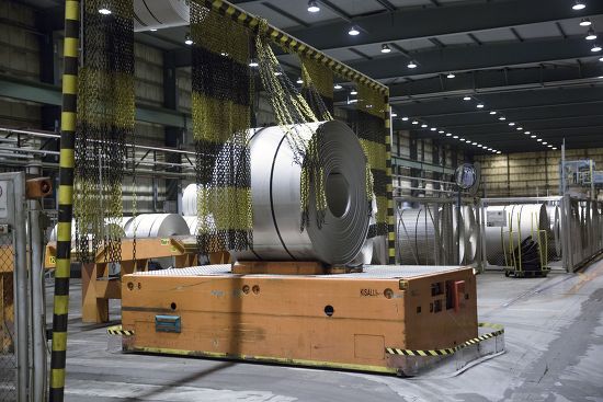 View Outokumpu Steel Mill Facilities Tornio Editorial Stock Photo ...