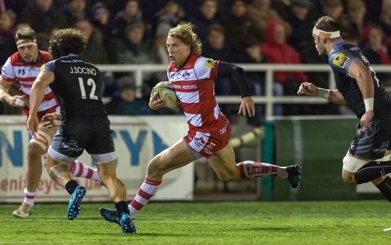 Billy Twelvetrees Gloucester Rugby Action Editorial Stock Photo - Stock ...