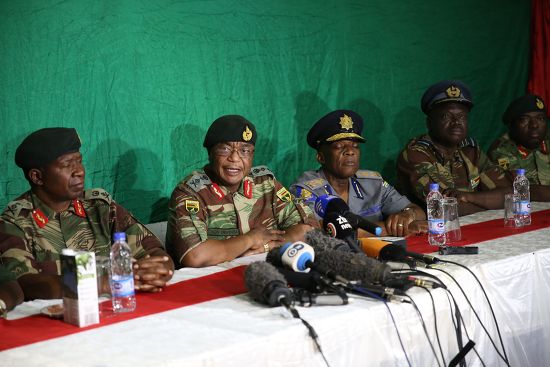 Zimbabwe National Army Commander Constantino Chiwenga Editorial Stock ...