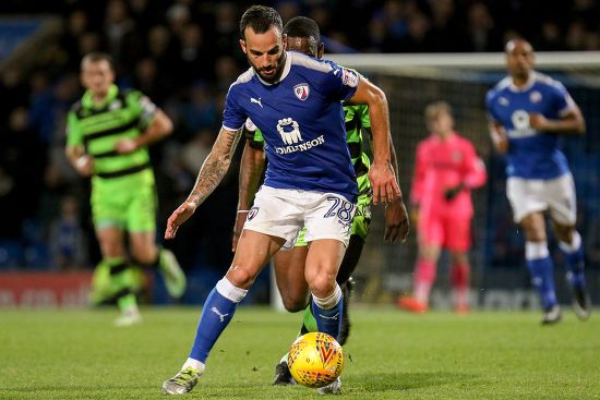 Chesterfield Midfielder Robbie Weir On Ball Editorial Stock Photo ...