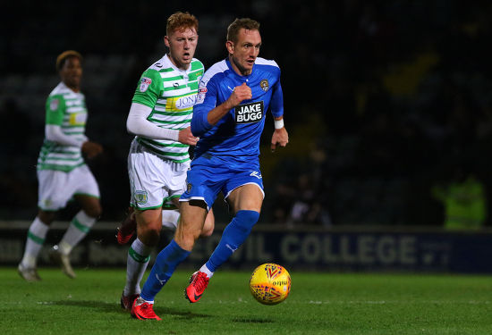 Robert Milsom Notts County On Ball Editorial Stock Photo - Stock Image ...