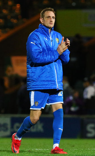Robert Milsom Notts County Applauds Notts Editorial Stock Photo - Stock ...