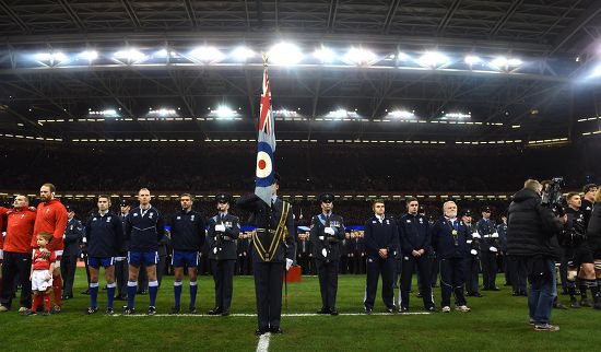 Raf Flag Bearer Editorial Stock Photo - Stock Image | Shutterstock