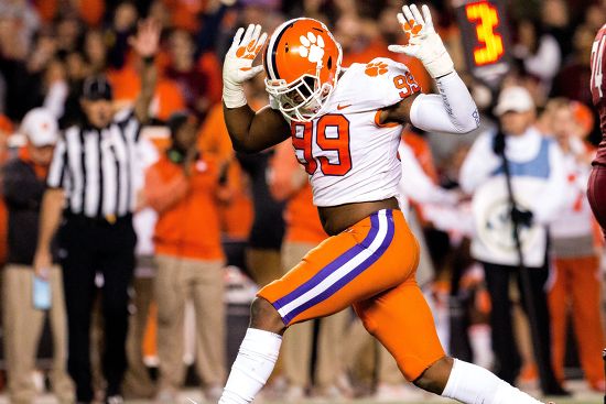 Clemson Defensive End Clelin Ferrell 99 Editorial Stock Photo - Stock ...