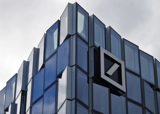Deutsche Bank Signage On Office Building Editorial Stock Photo - Stock ...