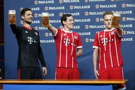 Sven Ulreich Sebastian Rudy Beer Mug Editorial Stock Photo - Stock ...