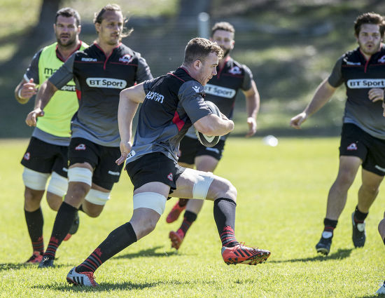 Lewis Carmichael Edinburgh Rugby Lock During Editorial Stock Photo ...