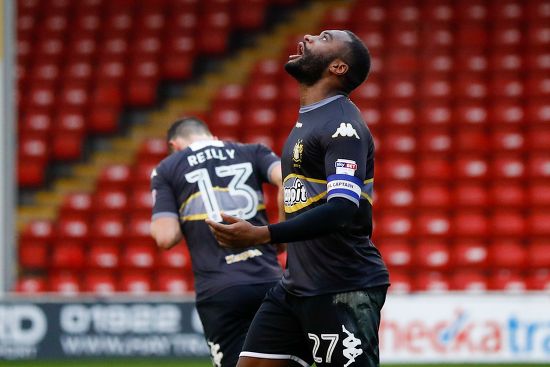 Bury Defender Nathan Cameron 27 Shows Editorial Stock Photo - Stock ...