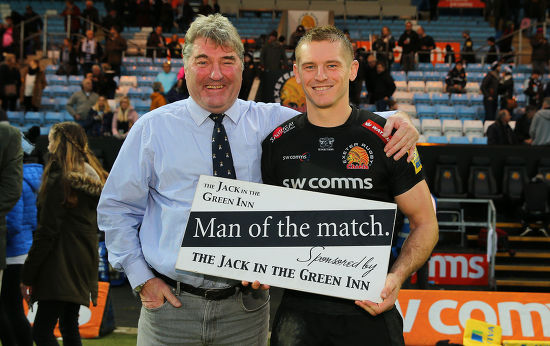 Gareth Steenson Captain Exeter Chiefs Exeter Editorial Stock Photo ...