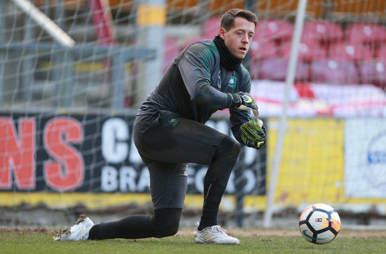 Goalkeeper Luke Mccormick Plymouth Argyle Makes Editorial Stock Photo ...