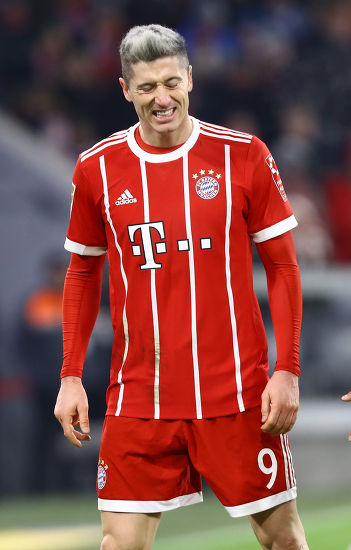 Bayerns Robert Lewandowski Editorial Stock Photo - Stock Image ...