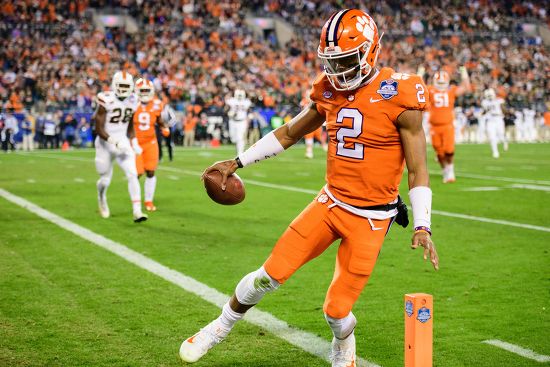 Clemson Quarterback Kelly Bryant 2 During Editorial Stock Photo - Stock ...
