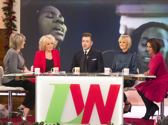 Ruth Langsford Sherrie Hewson Mark Feehily Editorial Stock Photo ...