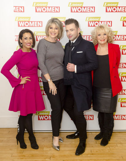 Ruth Langsford Sherrie Hewson Mark Feehily Editorial Stock Photo ...