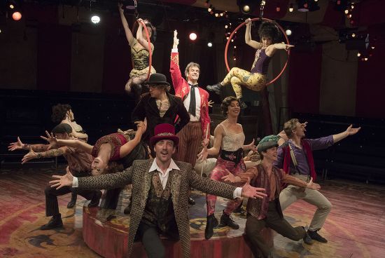 Marcus Brigstocke Barnum Dominic Owen Ringmaster Editorial Stock Photo ...