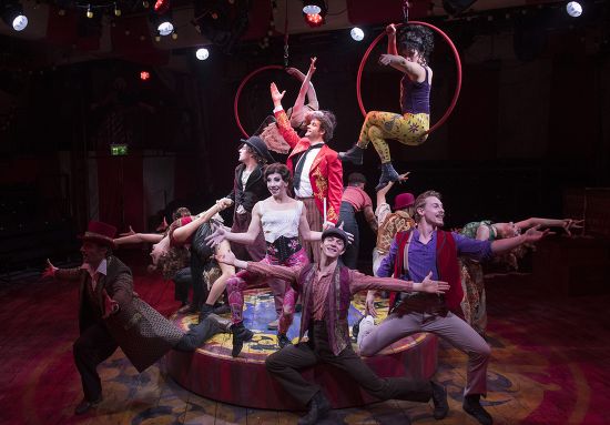 Marcus Brigstocke Barnum Dominic Owen Ringmaster Editorial Stock Photo ...