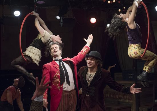 Marcus Brigstocke Barnum Dominic Owen Ringmaster Editorial Stock Photo - Stock Image | Shutterstock