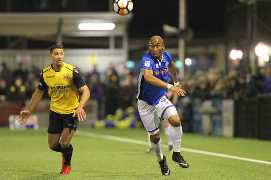 Calvin Andrew During Fa Cup Match Editorial Stock Photo - Stock Image ...