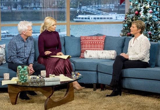 Phillip Schofield Holly Willoughby Sarah Pullen Editorial Stock Photo ...