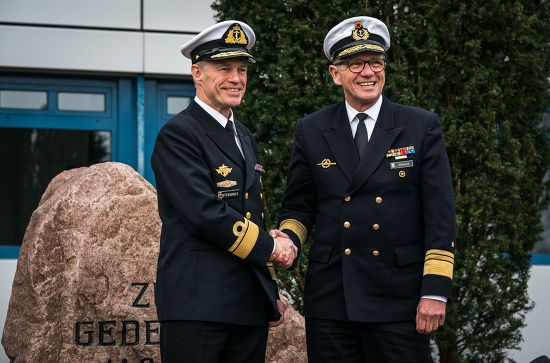 Inspector German Navy Vice Admiral Andreas Editorial Stock Photo ...