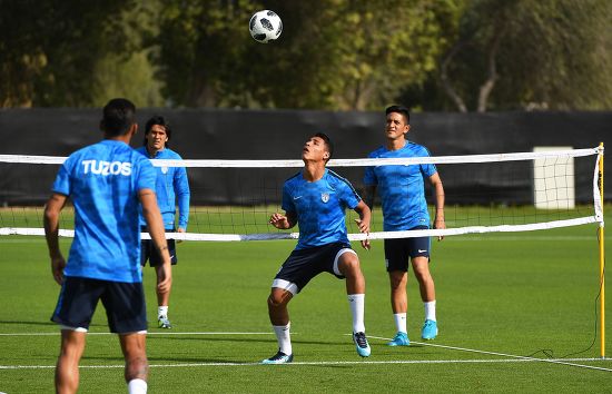 Pachuca Players Perform During Their Teams Editorial Stock Photo ...