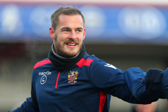Luke Wilkinson Stevenage During Stevenage Vs Editorial Stock Photo ...