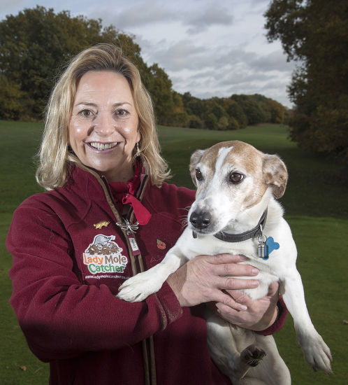 Louise Chapman Lady Mole Catcher Photographed Editorial Stock Photo ...