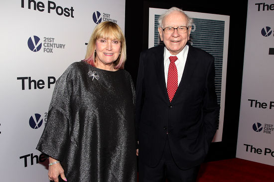 Susan Buffett Warren Buffett Editorial Stock Photo - Stock Image ...