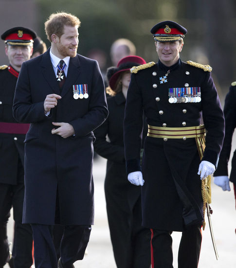 Prince Harry Major General Paul Nanson Editorial Stock Photo - Stock ...