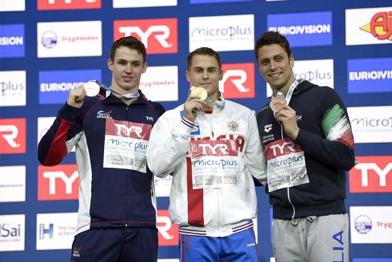 Gold Medalist Vladimir Morozov C Silver Editorial Stock Photo - Stock ...