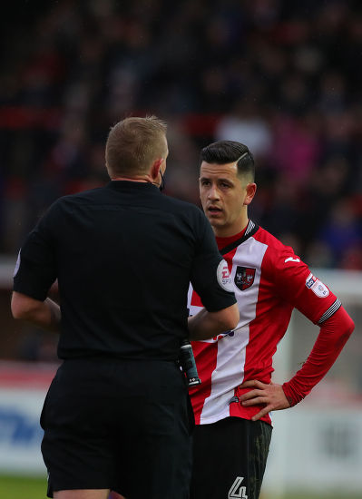 Referee Trevor Kettle Has Words Lloyd Editorial Stock Photo - Stock ...