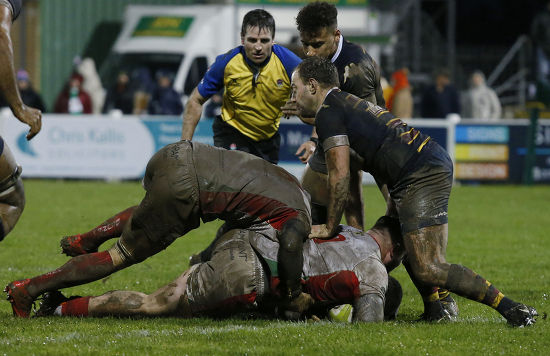 Dan Pullinger Plymouth Albion Scores Try Editorial Stock Photo - Stock ...