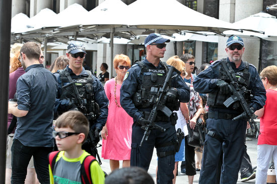 Nsw Riot Squad Police Officers Seen Editorial Stock Photo - Stock Image ...
