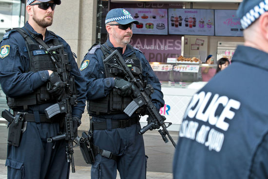 Nsw Riot Squad Police Officers Seen Editorial Stock Photo - Stock Image ...