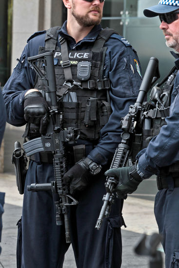 Nsw Riot Squad Police Officers Seen Editorial Stock Photo - Stock Image ...