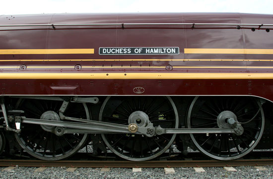 Duchess Hamilton Steam Locomotive Editorial Stock Photo - Stock Image ...