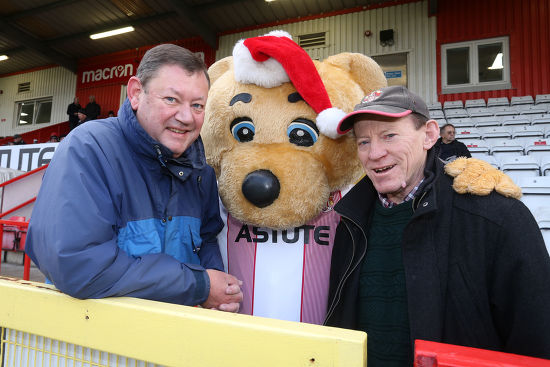 Boro Bear Fans During Stevenage Vs Editorial Stock Photo - Stock Image ...