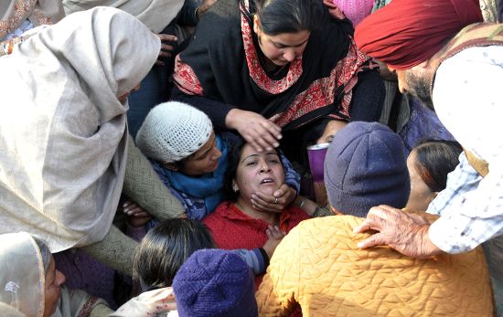 Kuljit Kaur C Wife Indian Army Editorial Stock Photo - Stock Image ...