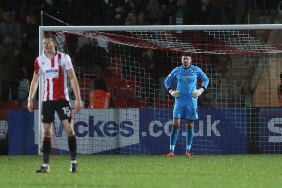Scott Flinders Reacts First Goal During Editorial Stock Photo - Stock ...