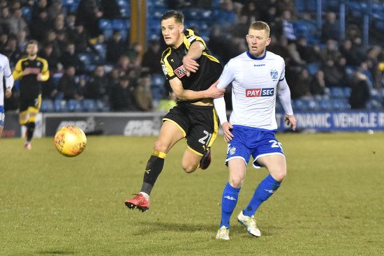 Bury Defender Alex Whitmore 20 Adn Editorial Stock Photo - Stock Image ...