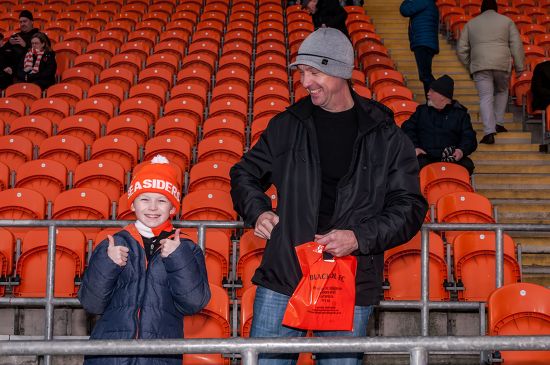 Blackpool Fc Fans During Efl Sky Editorial Stock Photo - Stock Image ...