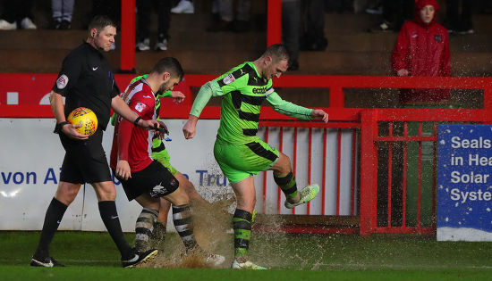 Jordan Mooretaylor Exeter City Lee Collins Editorial Stock Photo ...
