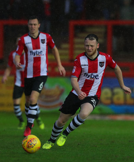 Jake Taylor Exeter City On Break Editorial Stock Photo - Stock Image ...